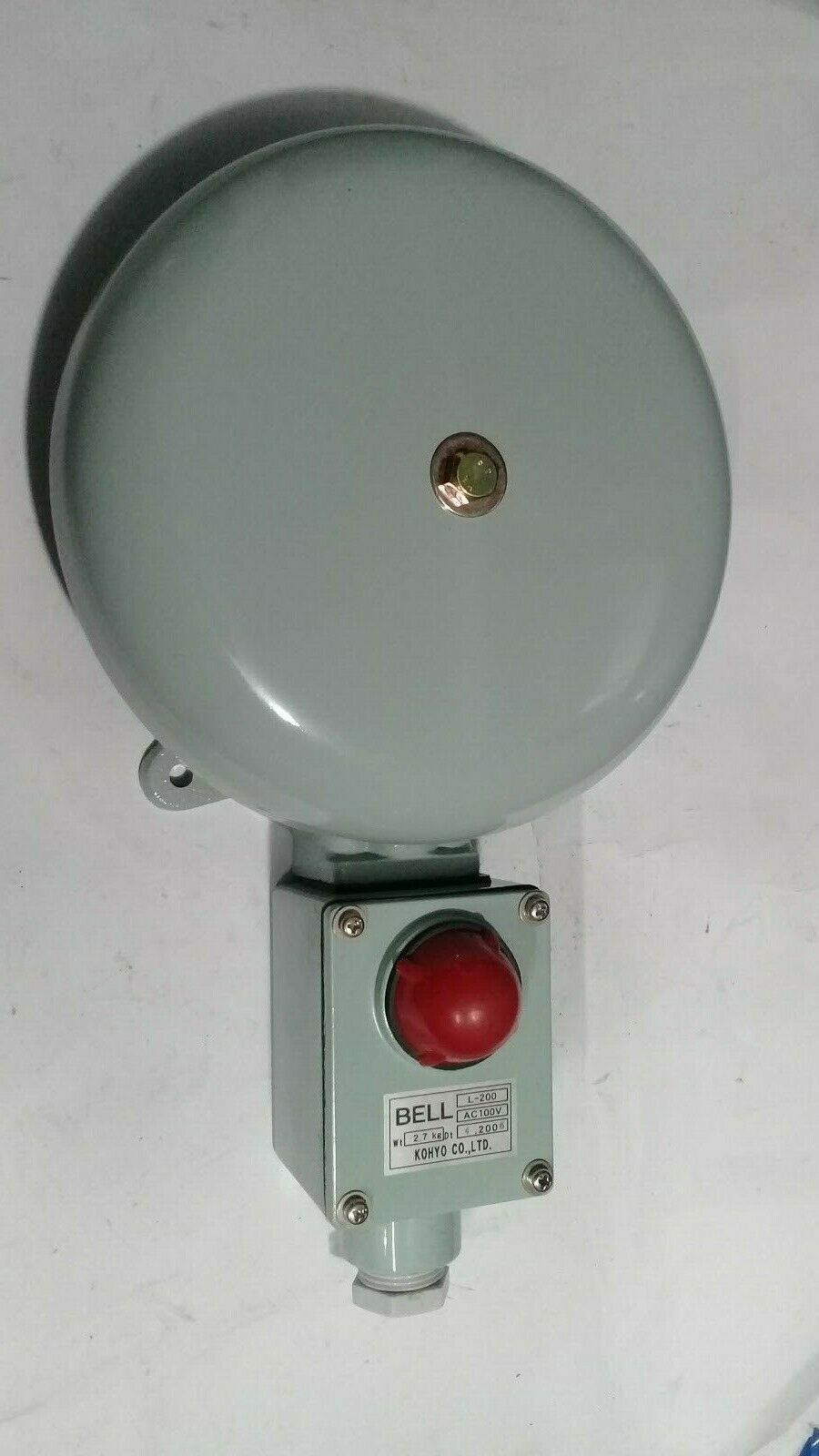 Kohyo Co.LTD L-200 Water Tight Bell L200 100v AC Marine Store Spare New ...