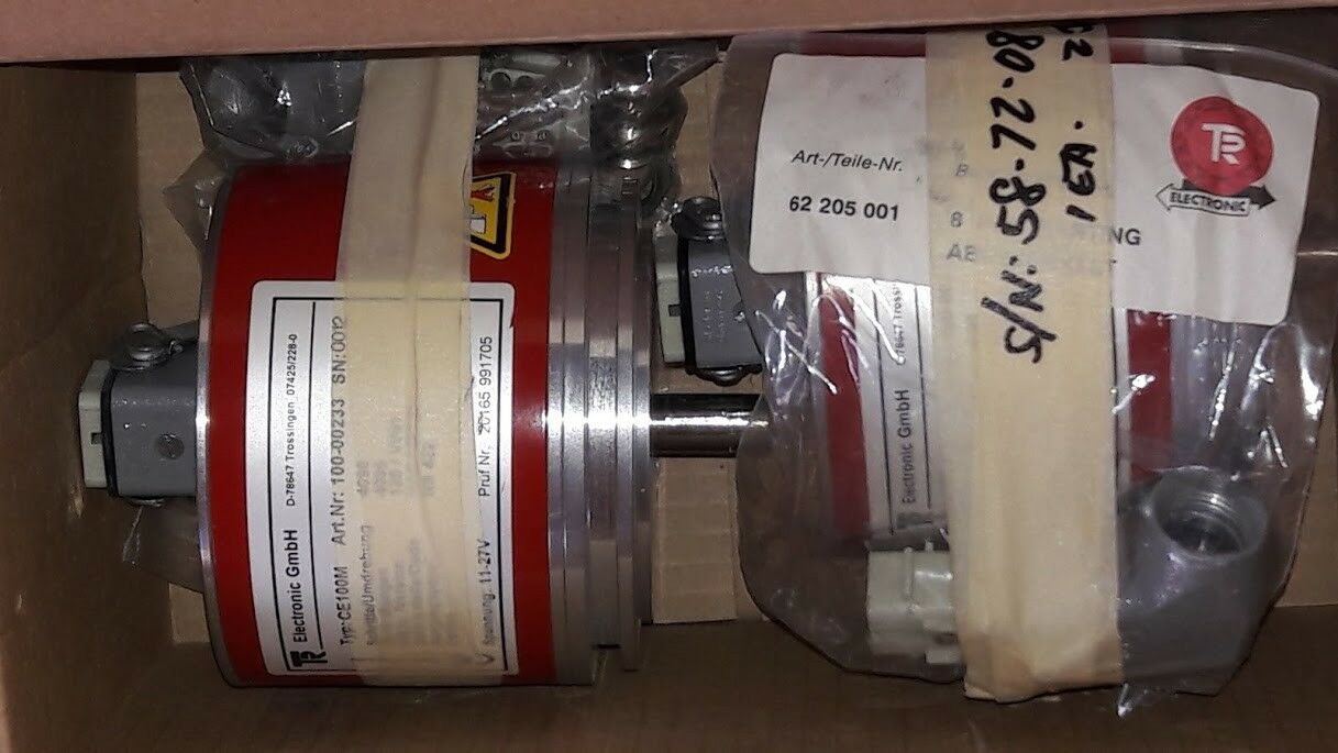 New TR Electronic CE100M 100-00233 Encoder Version. V001 interface RS ...