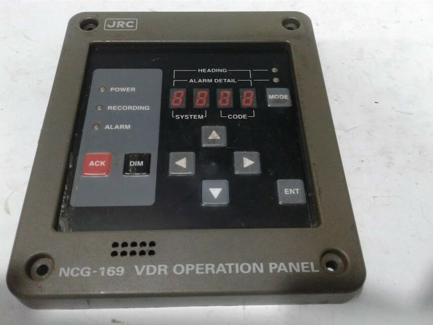 JRC NCG-169 VDR Operation Panel H-7PCJD02203 NCG169 - Industrial SOL ...