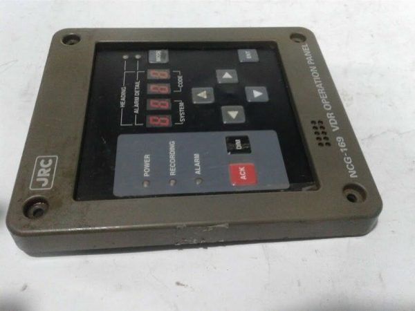 JRC NCG-169 VDR Operation Panel H-7PCJD02203 NCG169 - Industrial SOL ...