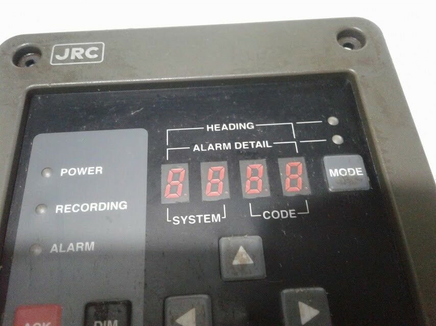 JRC NCG-169 VDR Operation Panel H-7PCJD02203 NCG169 - Industrial SOL ...