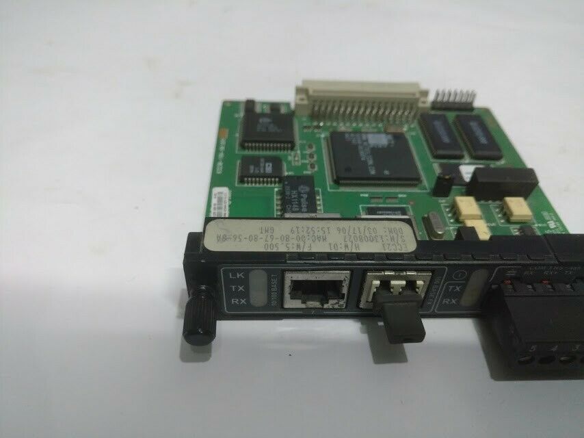 Square D Company ECC21 Ethernet communication card 63230-169-50 R-B2 ...
