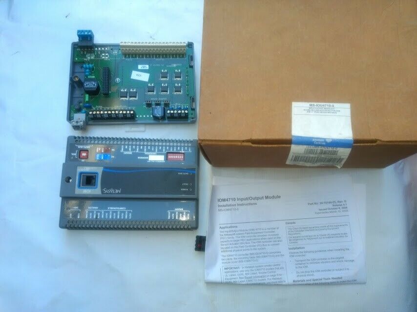 Johnson Controls MS-IOM4710-0 Rev H S/W Ver 4.1 MS-IOU4710-0 Input Output Module - Industrial ...