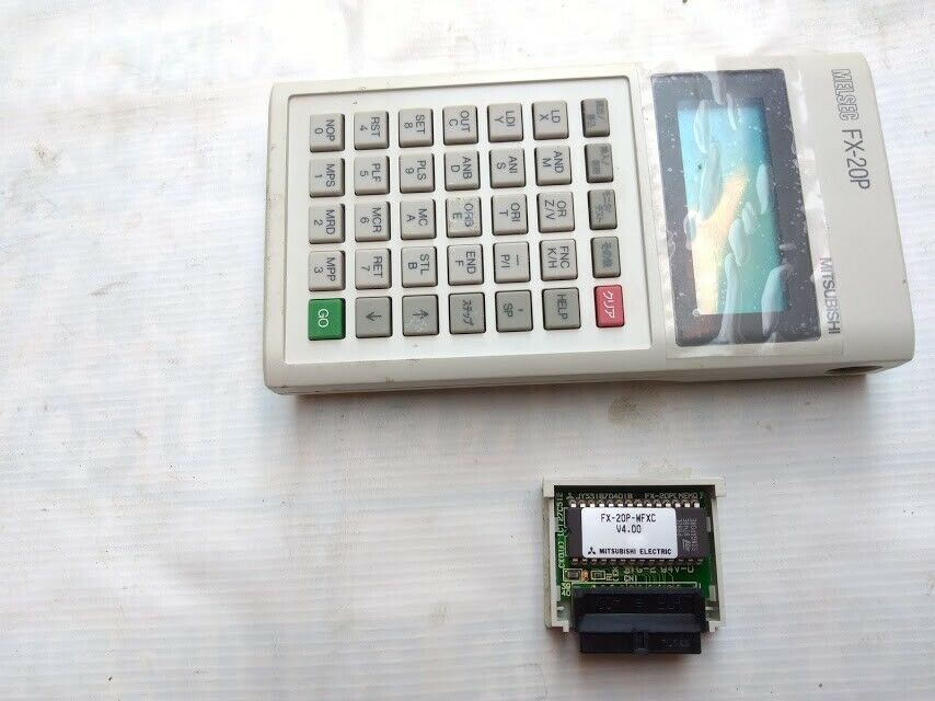 Mitsubishi Electric FX-20P-MFXC V4.00 Programming Panel Melsec FX20P ...