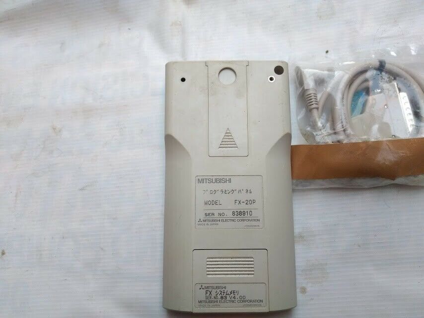 Mitsubishi Electric FX-20P-MFXC V4.00 Programming Panel Melsec FX20P ...