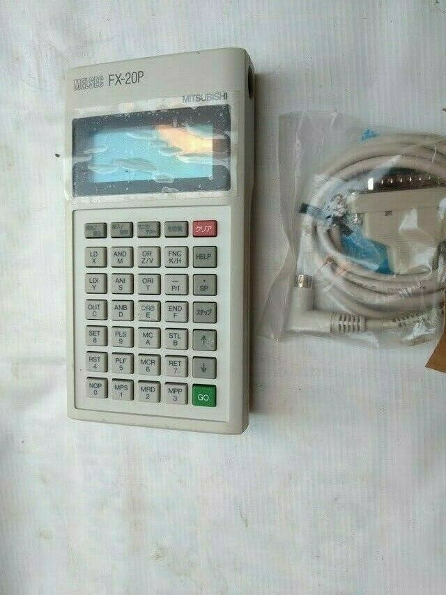 Mitsubishi Electric FX-20P-MFXC V4.00 Programming Panel Melsec FX20P New - Industrial SOL Pte Ltd