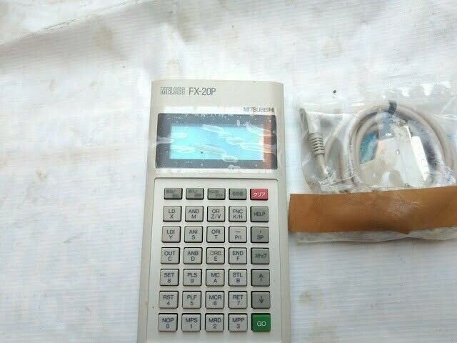Mitsubishi Electric FX-20P-MFXC V4.00 Programming Panel Melsec FX20P New - Industrial SOL Pte Ltd
