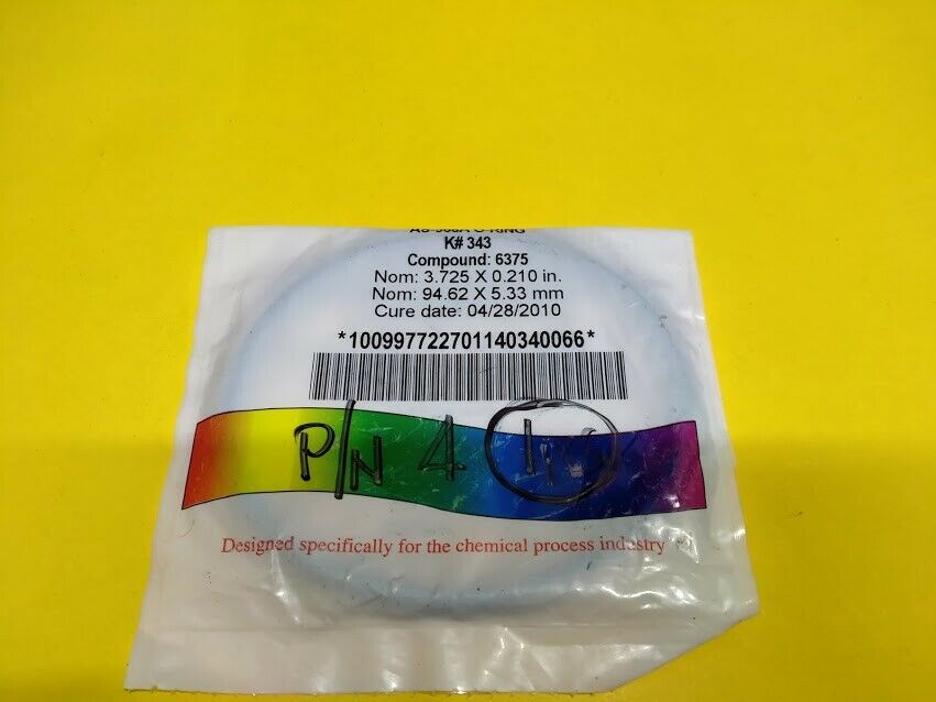 Kalrez spectrum AS-568A O-Ring K# 343 co mpound: 6375 dupont New Free ...