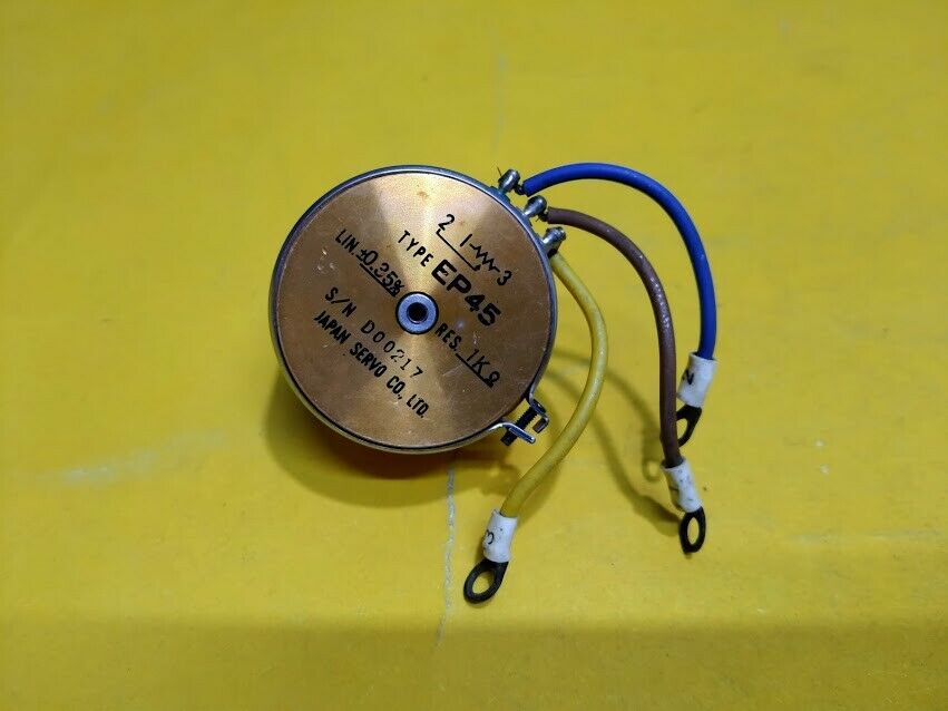 Japan Servo Co Ltd EP45 Potentiometer Marine store spare - Industrial ...