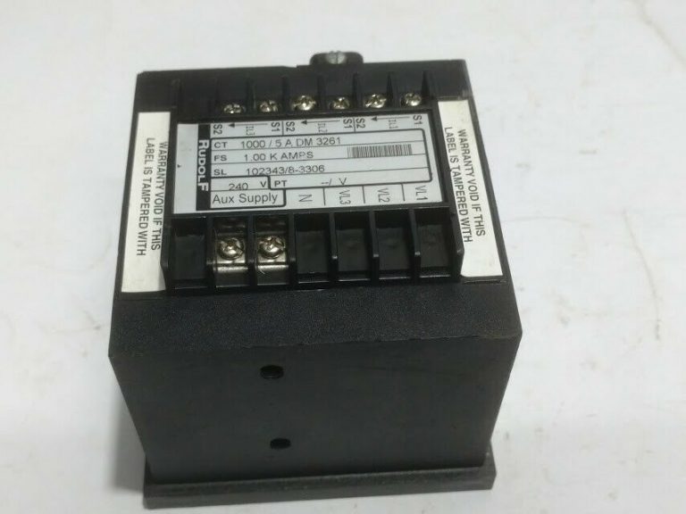 Rudolf Digital meter DM 3261 Rudolf CT 1000 / 5A DM3261 - Industrial ...