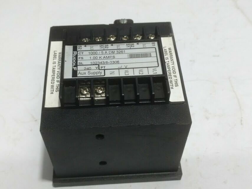 Rudolf Digital meter DM 3261 Rudolf CT 1000 / 5A DM3261 - Industrial ...