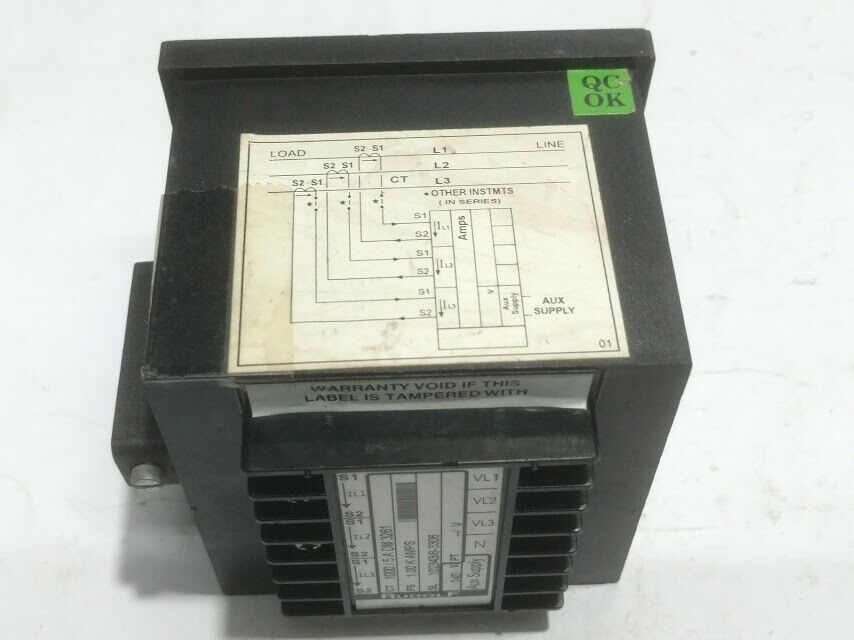 Rudolf Digital meter DM 3261 Rudolf CT 1000 / 5A DM3261 - Industrial ...