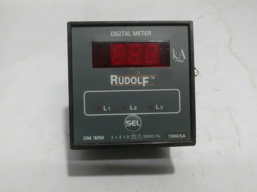 Rudolf Digital meter DM 3261 Rudolf CT 1000 / 5A DM3261 - Industrial ...