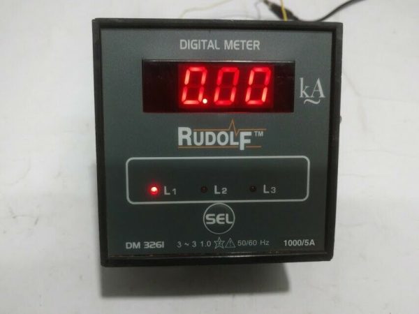 Rudolf Digital meter DM 3261 Rudolf CT 1000 / 5A DM3261 - Industrial ...