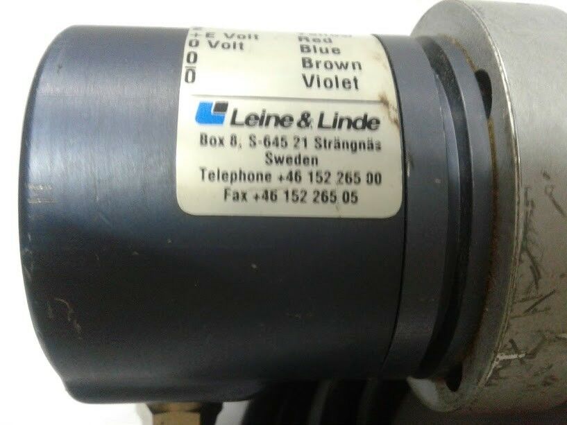 LEINE & LINDE 06301341 725 PPR Incremental Encoder 12-30V W/ Base ...