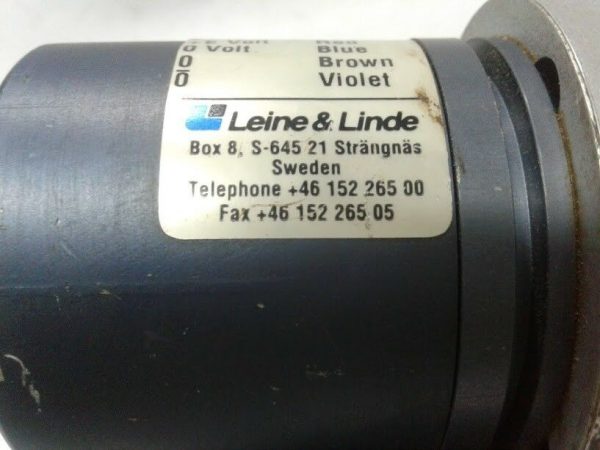 LEINE & LINDE 06301341 725 PPR Incremental Encoder 12-30V W/ Base ...