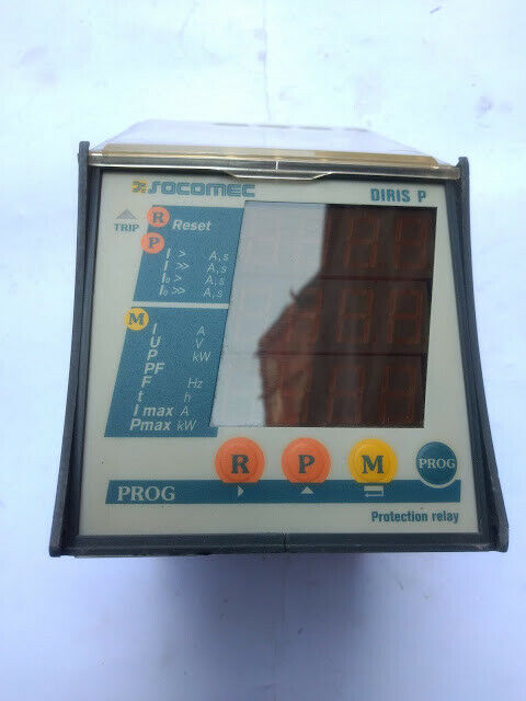 Socomec Diris p protection relay SOCOMEC 870612B - Industrial SOL Pte Ltd