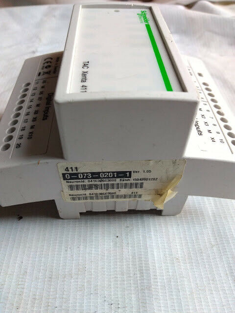 Schneider Electric TAC Xenta 411 0-073-0201-1 Ver 1.05 Digital Input ...