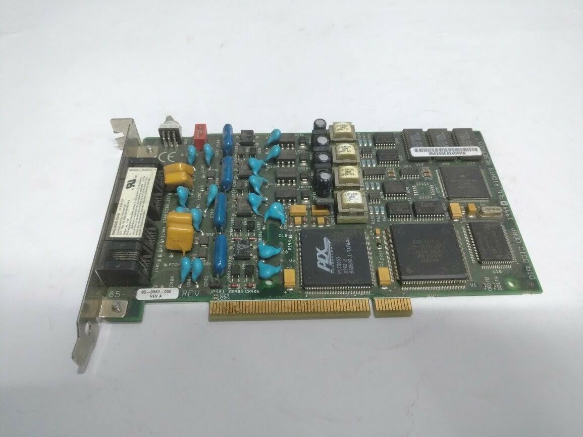 Dialogic D/4PCI 83-0562-003 Rev A 96-0676-001 85-0562-006 Rev.A PBX 4 port In - Industrial SOL ...
