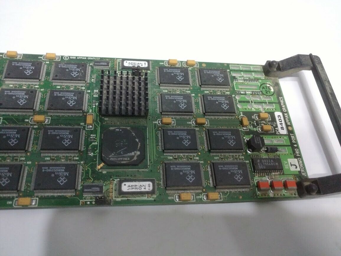 Jeronimo Pro 4 Port Appian Graphics Pcb 0092 Rev D PCA 8403 Rev. J ...