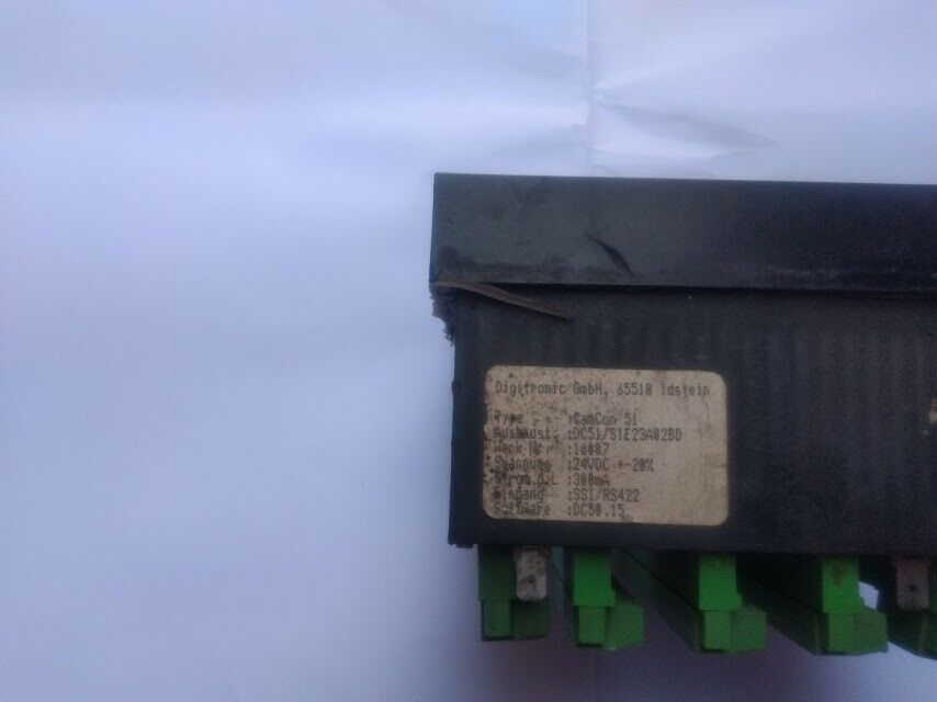 Digitronic CamCon 51 16007 Controller Display DC51/S1E23A02BD - Industrial SOL Pte Ltd