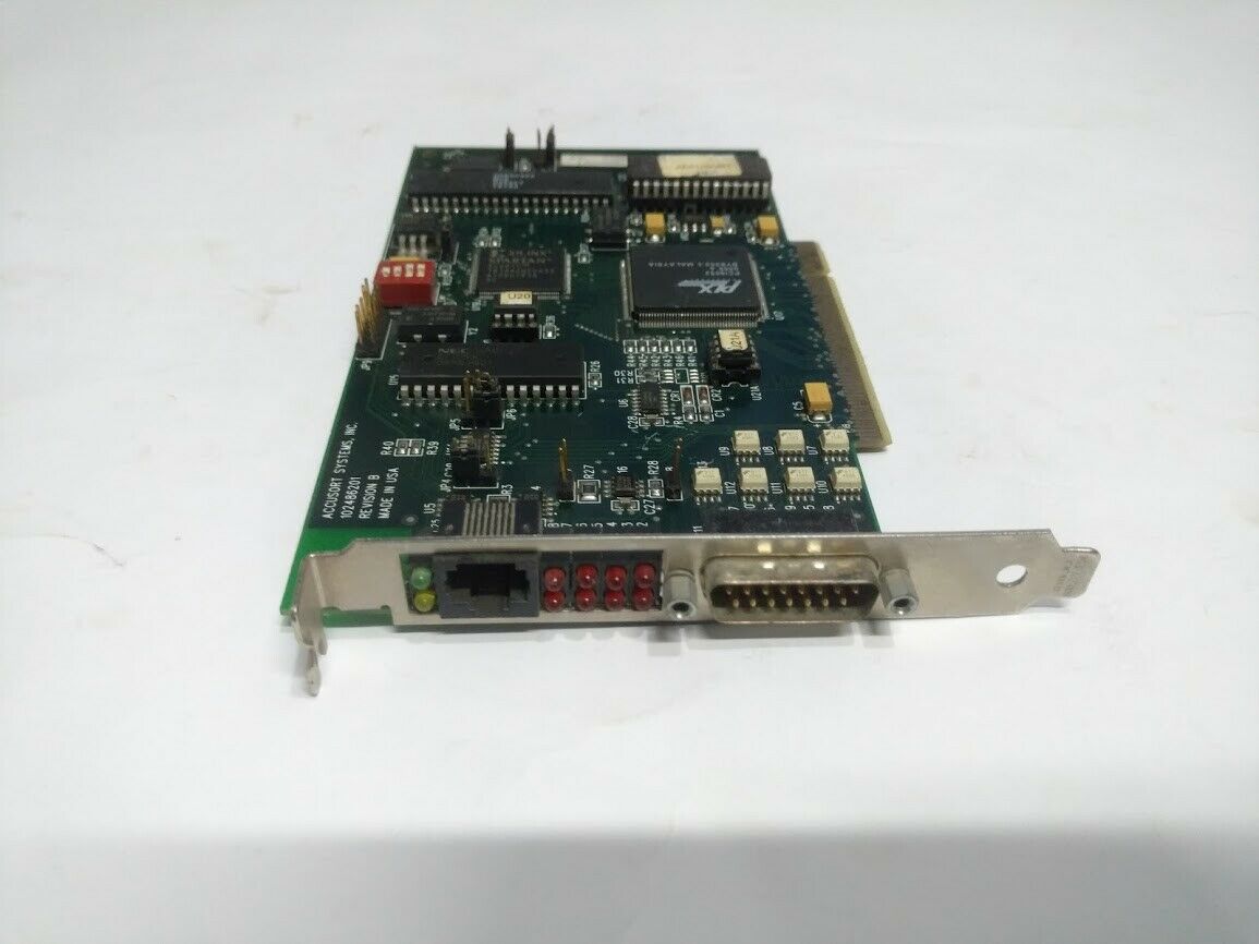 Accusort Systems 102486201 Rev. B 1000051152 Rev. 0 PCI Interface Card ...