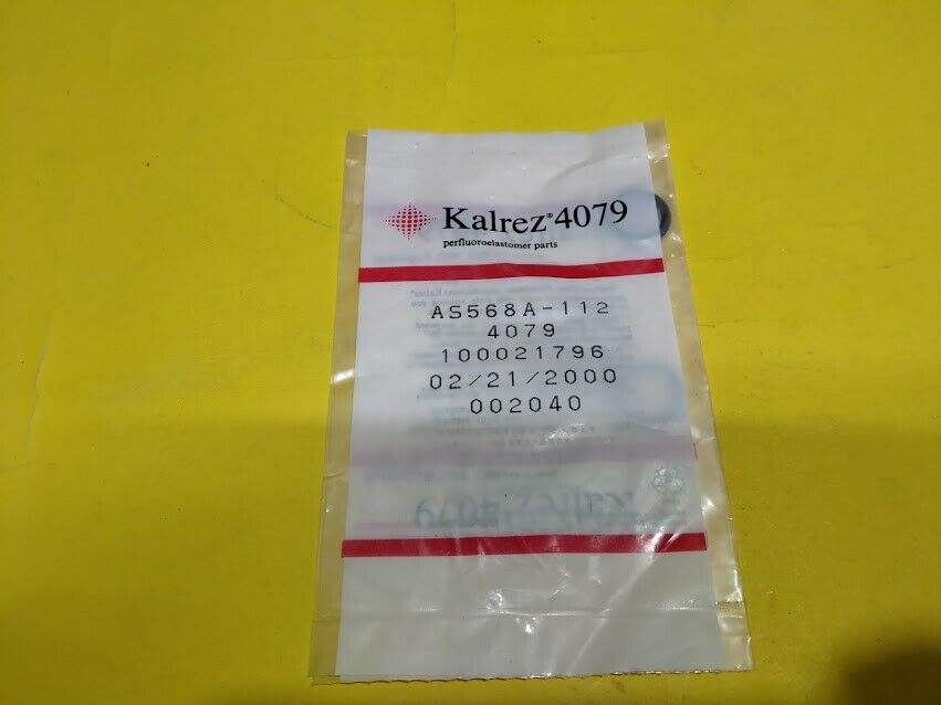 Kalrez 4079 AS-568A-112 O-Ring compound: 4079 Kalrez perfluoroelastomer ...