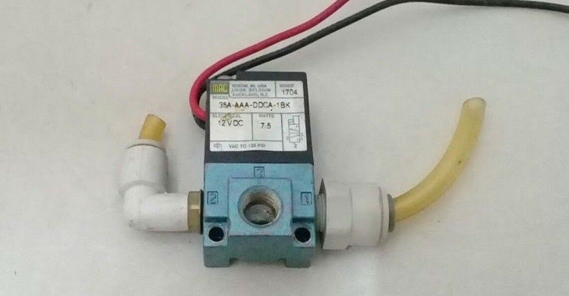 MAC 35A-AAA-DDCA-1BK Solenoid Valve 35AAAADDCA1BK - Industrial SOL Pte Ltd