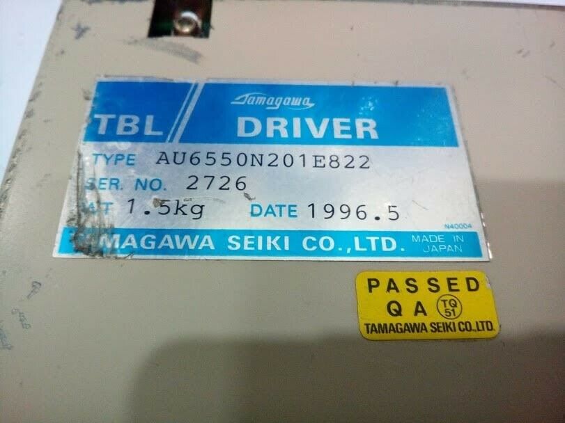 Tamagawa Seiki Co Ltd AU6550N201E822 Tamagawa TBL Driver - Industrial SOL Pte Ltd