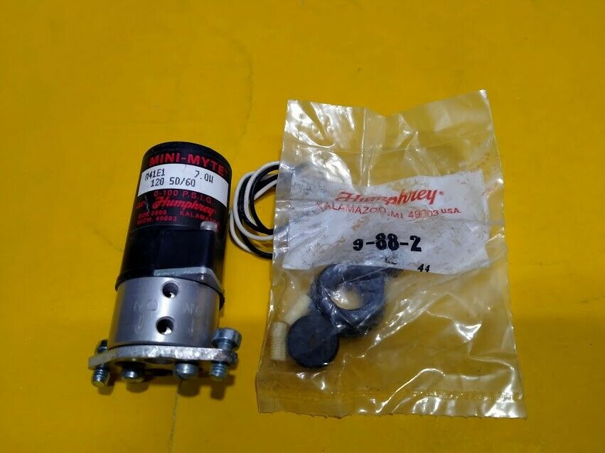 Humphrey M41E1 Mini-Myte solenoid valve 12VAC 50/60Hz free worldwide ...