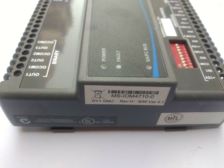 Johnson Controls Metasys MS-IOM4710-0 Rev H S/W 4.1 Module MSIOM47100 - Industrial SOL Pte Ltd