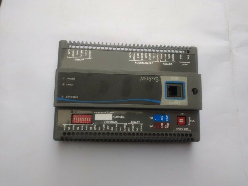 Johnson Controls Metasys MS-IOM4710-0 Rev H S/W 4.1 Module MSIOM47100 - Industrial SOL Pte Ltd