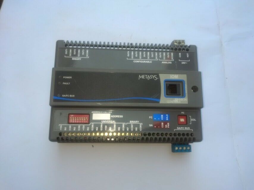 Johnson Controls MS-IOM4710-0 Rev H S/W Ver 4.1 Module With MS-IOB4710 ...