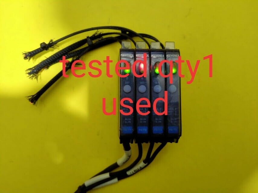 Keyence FS-T1 / FS-T2 Main & Expansion Fiberoptic Sensor/Amplifier ...