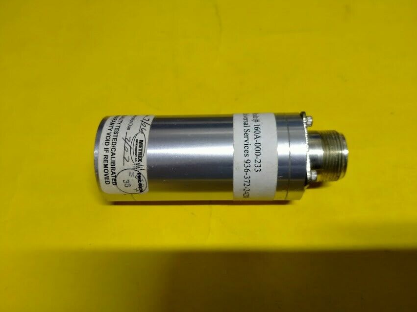 Metrix Instrument Co. 160A-000-233 Vibration Transducer 160A000233 New ...