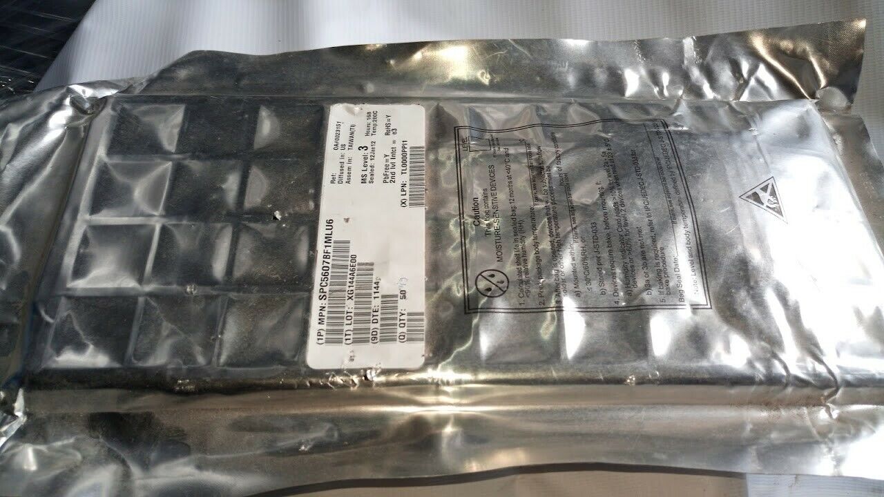 NXP 32-bit MCU Power Arch core 1.5MB Flash 64MHz SPC5607BF1MLU6 1 tray of 50 - Industrial SOL ...