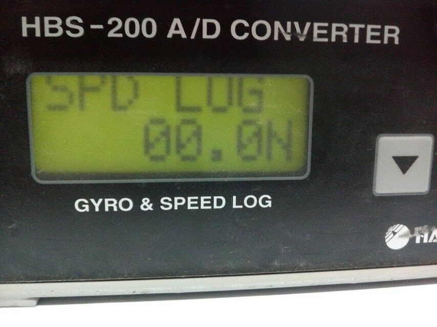 Hanshin Kogyo Co Ltd HBS-200 A/D converter Gyro & Speed Log ...