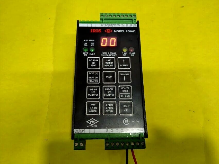 IRIS 700AC Signal Processor Flame Monitor 700AC - Industrial SOL Pte Ltd