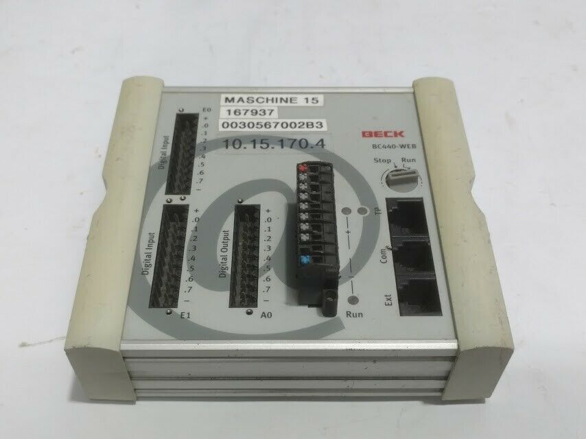 Beck BC440-WEB Communication Internet Steuerung Controller - Industrial SOL Pte Ltd