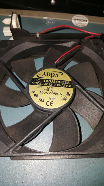 ADDA AD1212HB-A71GL Dc 12V 0.37A Dc Brushless fan Adda corporation ...