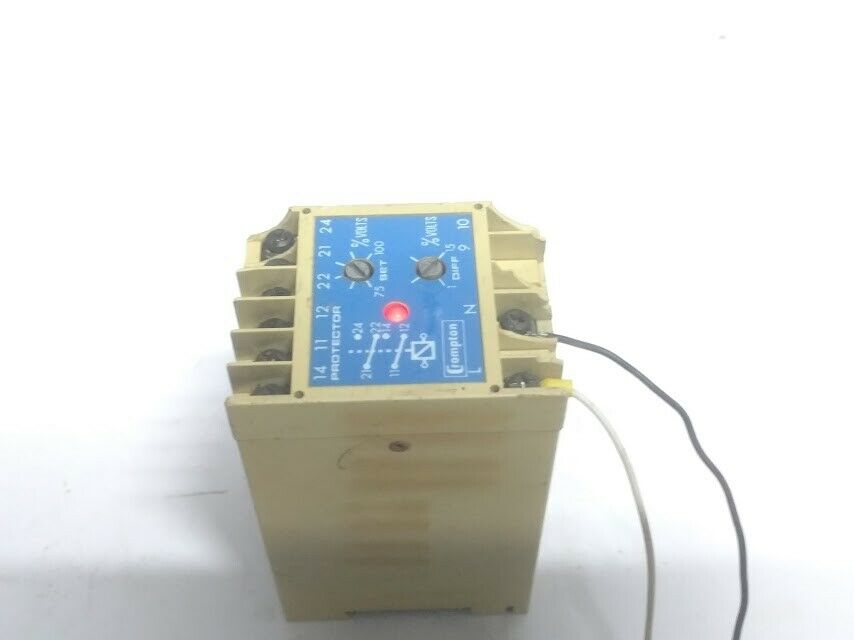 Crompton instruments 252-PVUW Protector / Protection Trip Relay ...