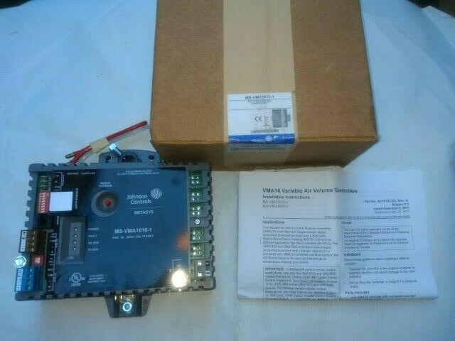 Johnson Controls Metasys MS-VMA1610-1 37-501-490 S/W Ver 5.3 Variable ...