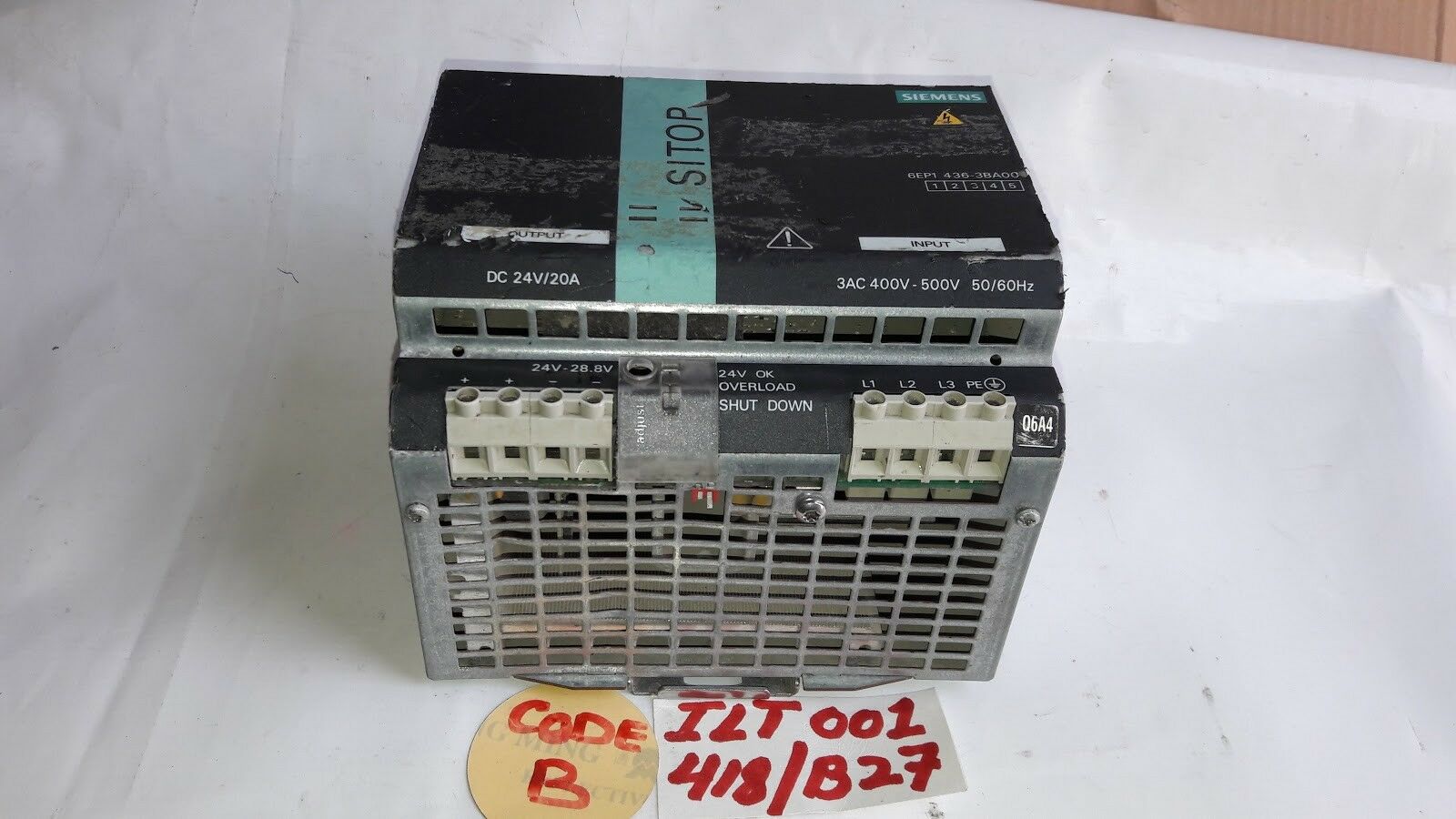 Siemens SITOP Modular 20A 6EP1 436-3BA00 SITOP Power Supply ...