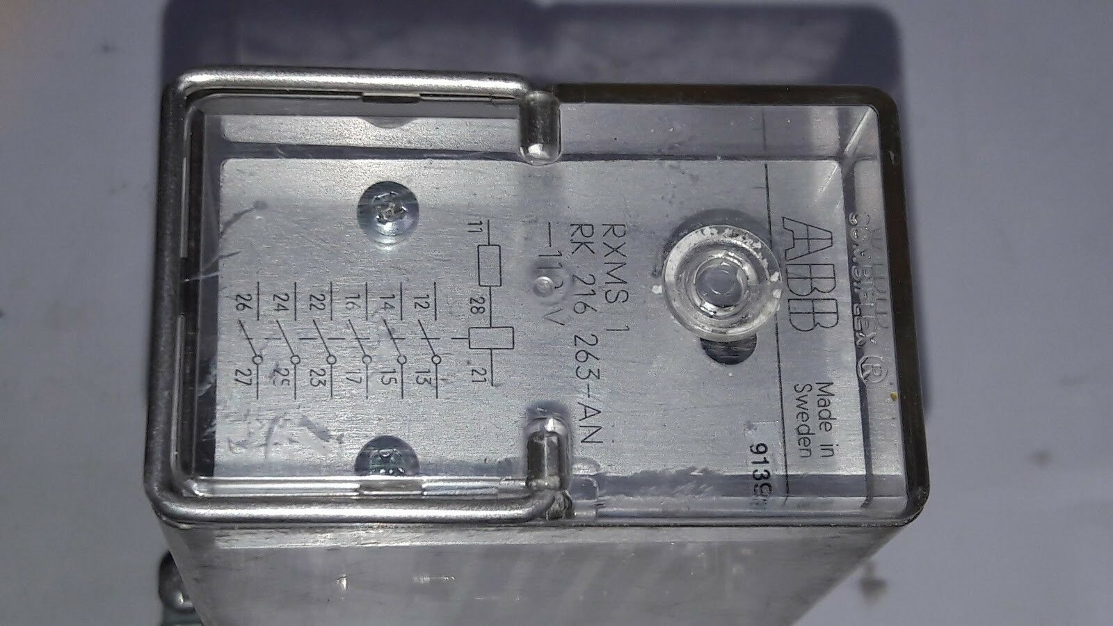 ABB RXMS 1 RK 216 263-AN AUXILIARY RELAY - Industrial SOL Pte Ltd