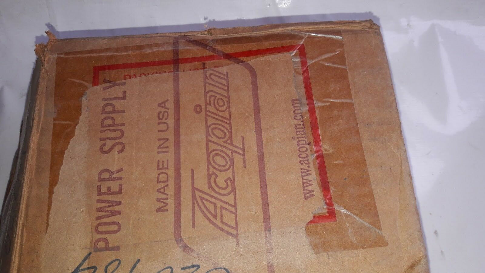 New Acopian B24G210 Regulated Power Supply - Industrial SOL Pte Ltd