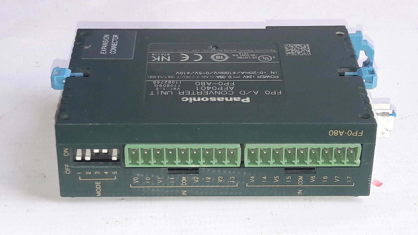 Panasonic AFP0401 FPO-A80 Converter Unit - Industrial SOL Pte Ltd