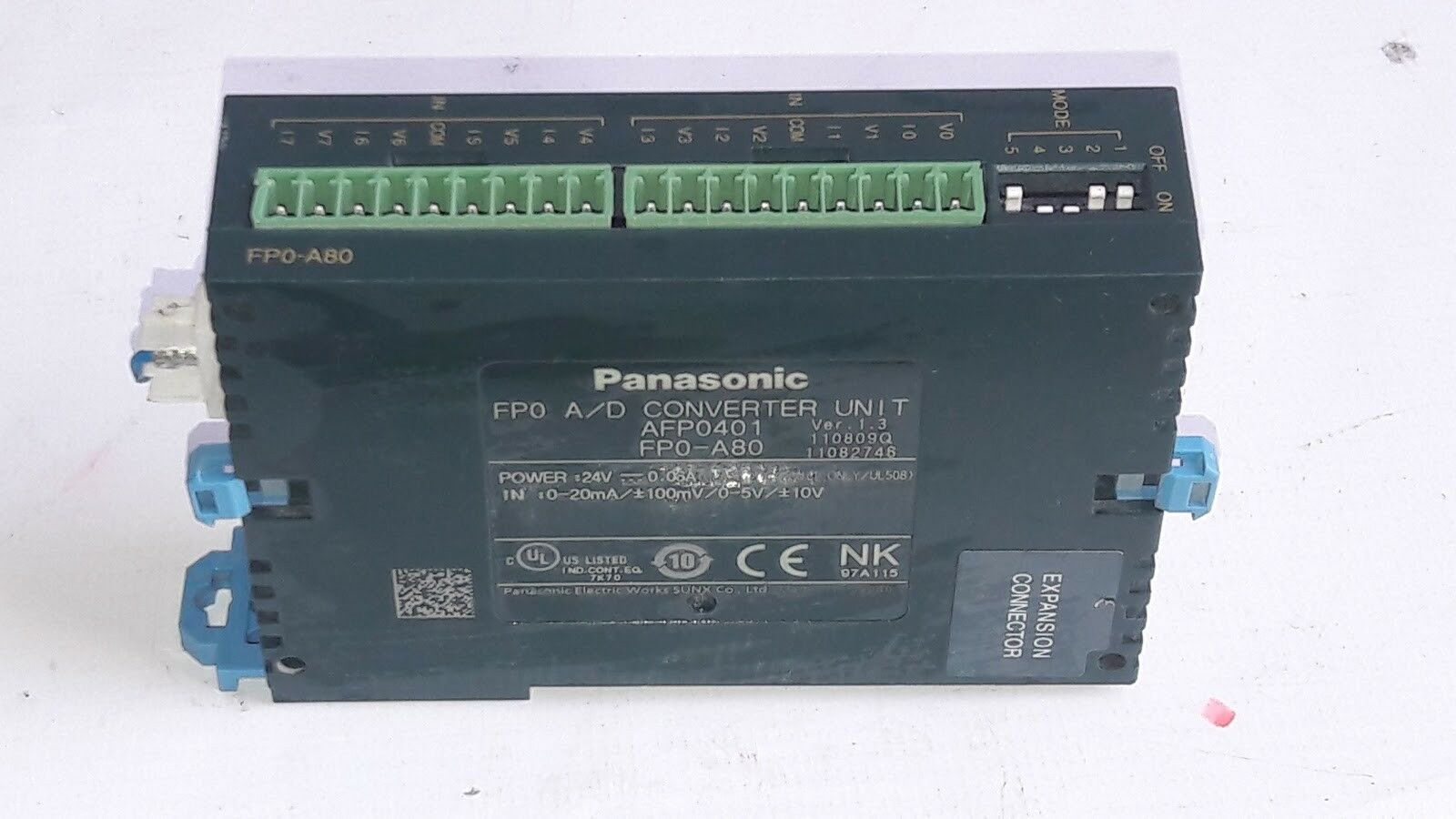 Panasonic AFP0401 FPO-A80 Converter Unit - Industrial SOL Pte Ltd