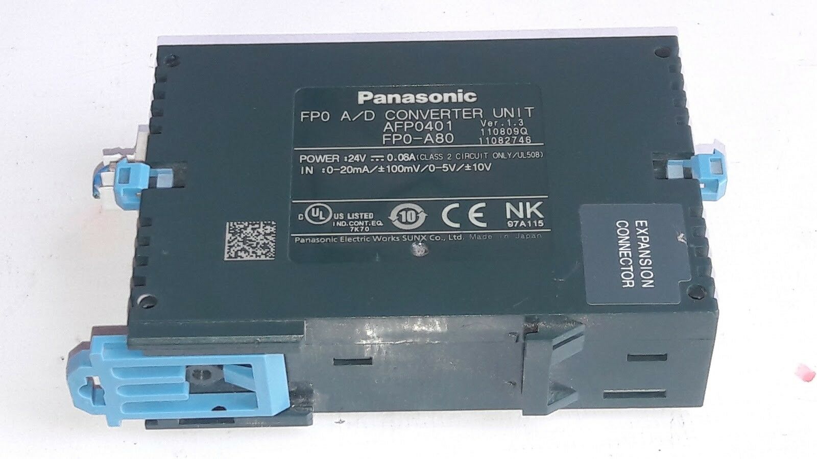 Panasonic AFP0401 FPO-A80 Converter Unit - Industrial SOL Pte Ltd