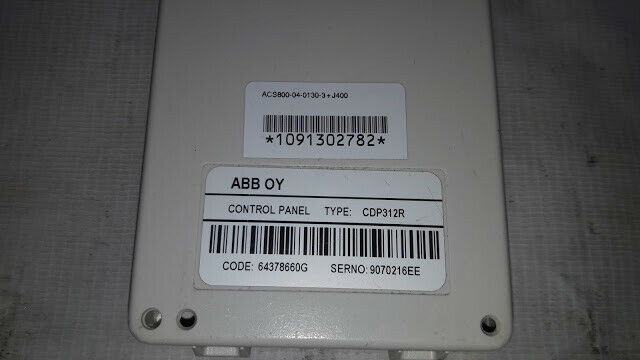 Asea Brown Boveri Type CDP312R 64378660G Inverter Control Panel ACS800-04-0130-3 - Industrial ...