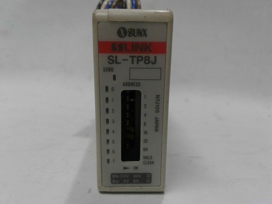 New Sunx S-Link SL-TP8J Addressable I/O module N7J105 - Industrial SOL ...